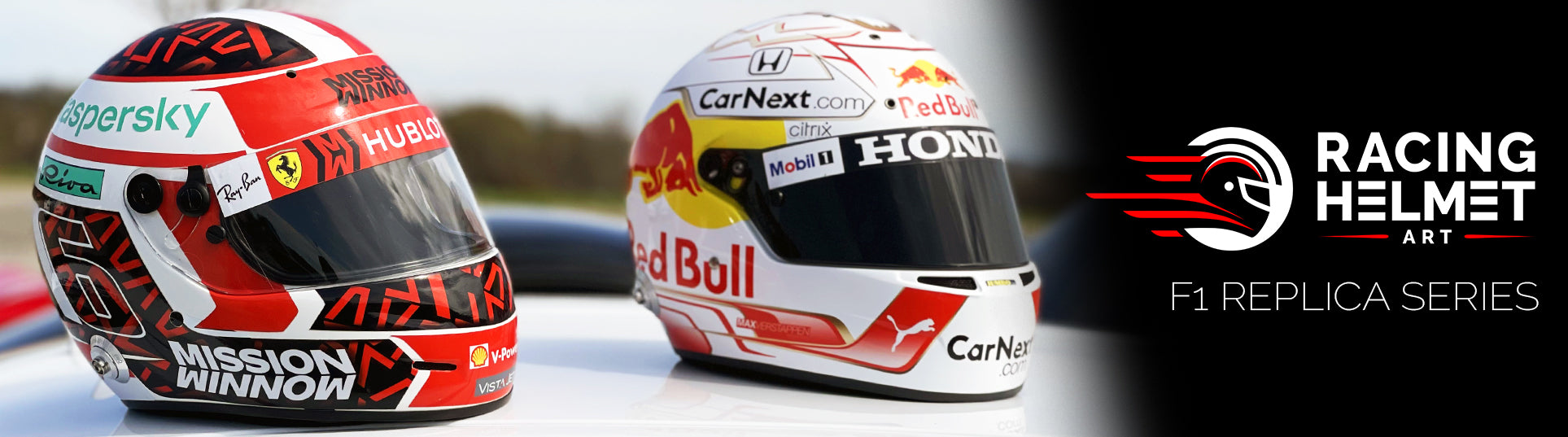 Racing Helmet Art